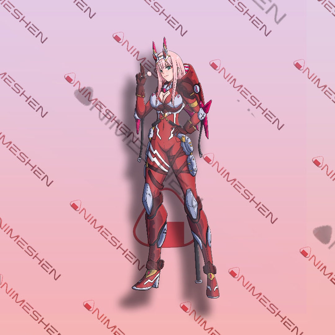 Full Body Anime Sticker - Etsy