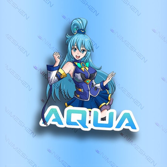 Goddess Half Body Anime Sticker Beautiful Waifu - Etsy