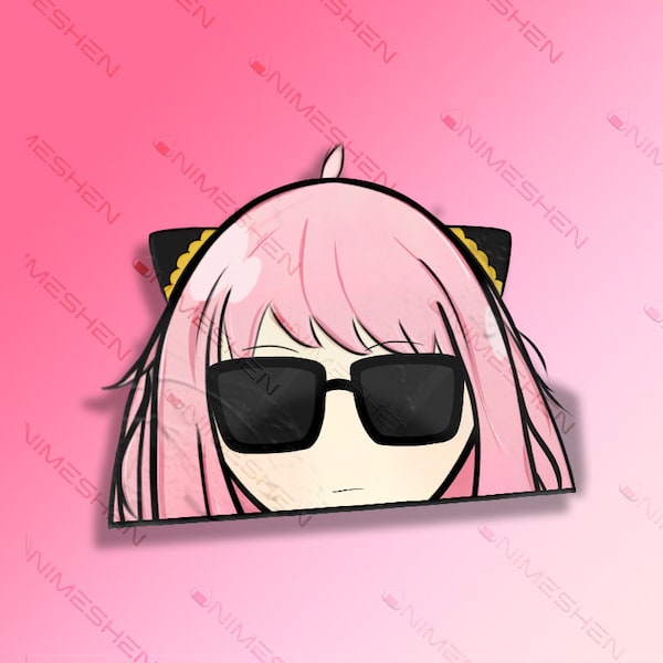 Anya Forger Car Decal - Etsy