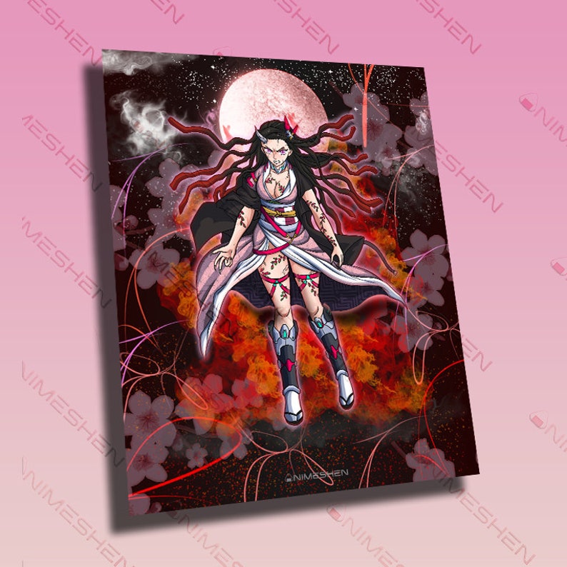 Demon Waifu Poster Print - Etsy