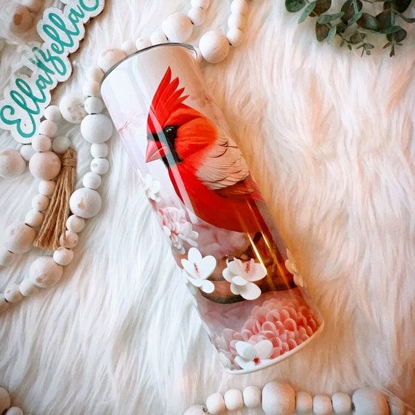 Cardinal and Straw - Etsy