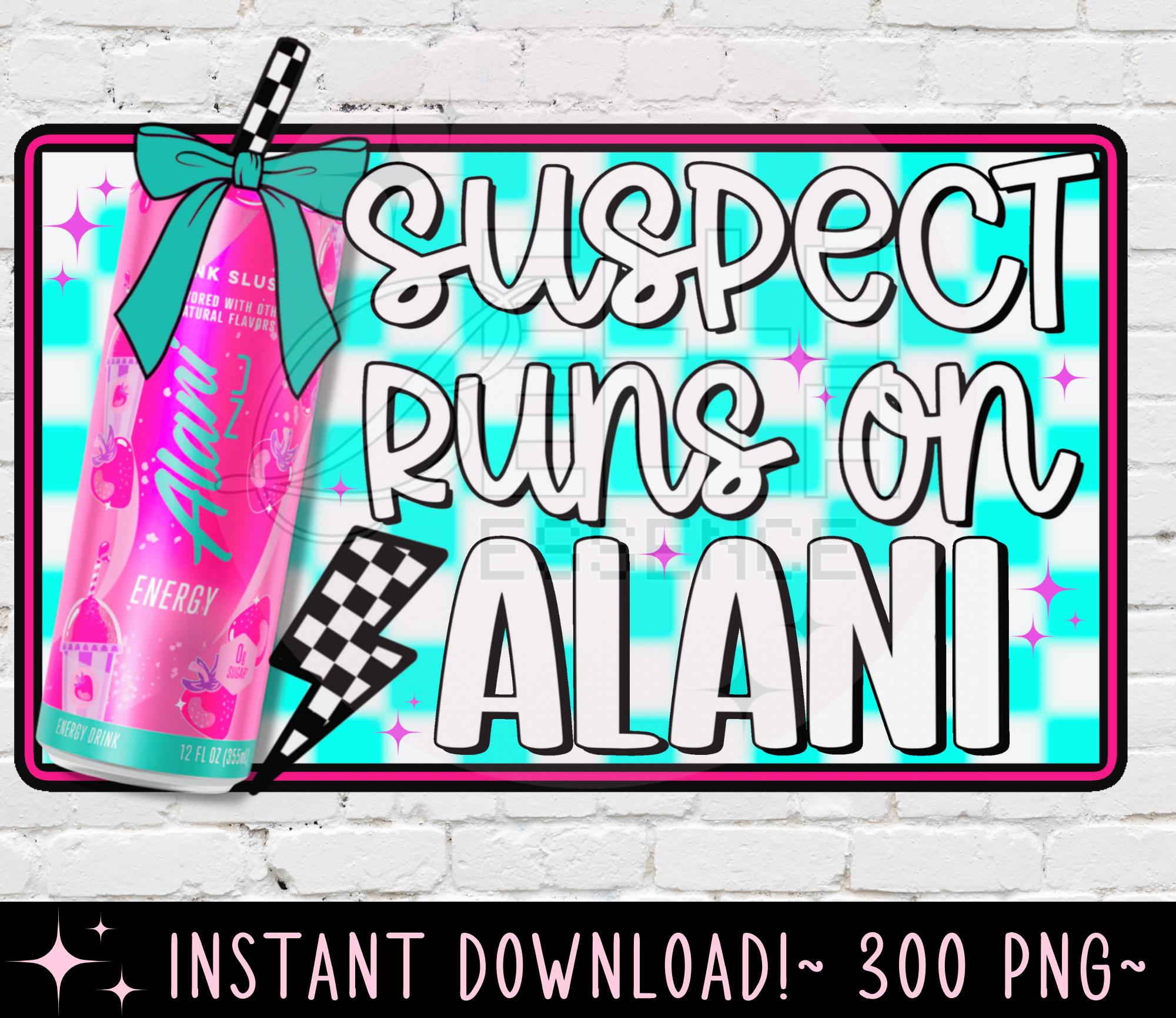 Suspect Runs on Alani Png, Alani Summer Energy Drink Girl Png, Cute ...