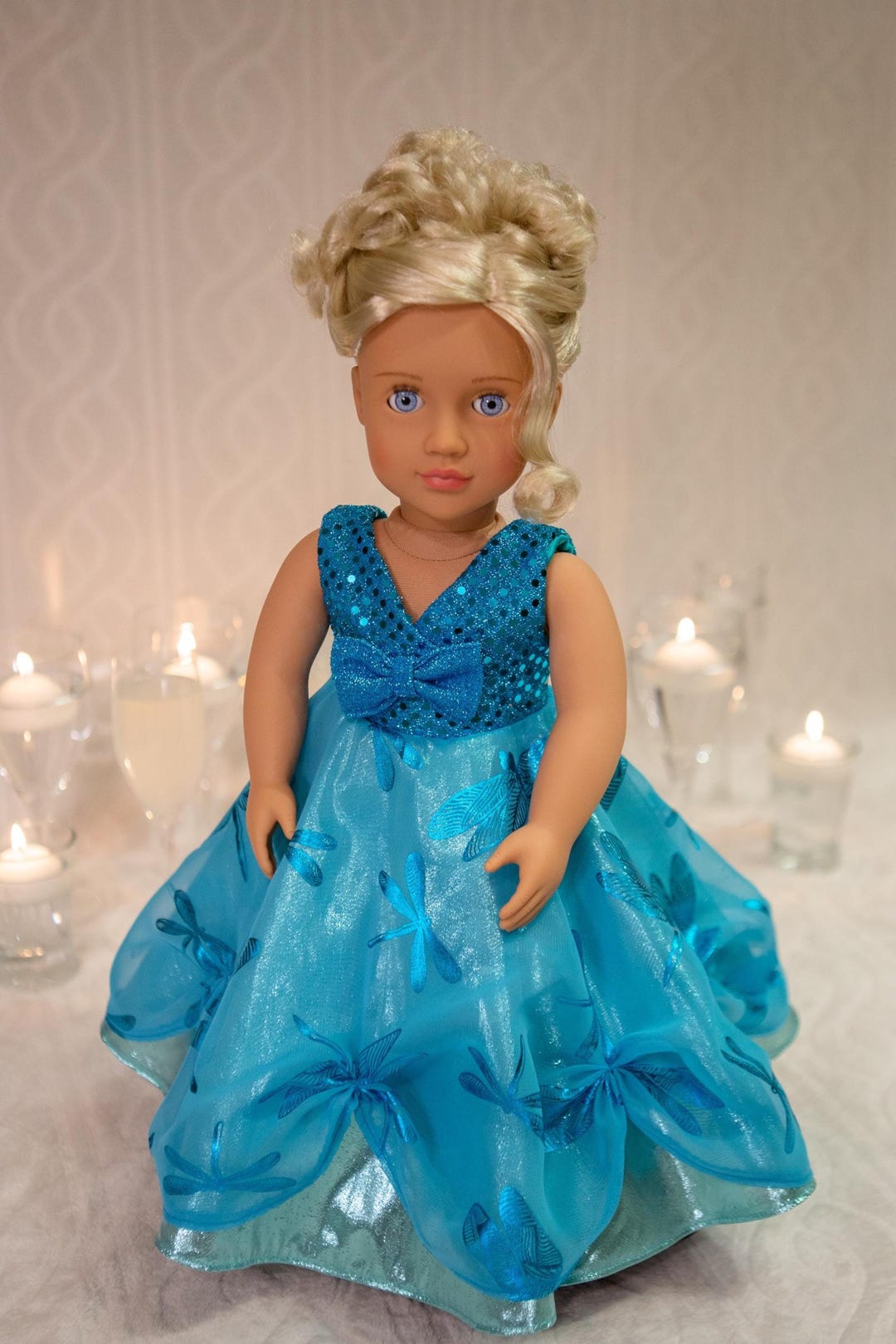 Cinderella 18" Doll Gown - Etsy