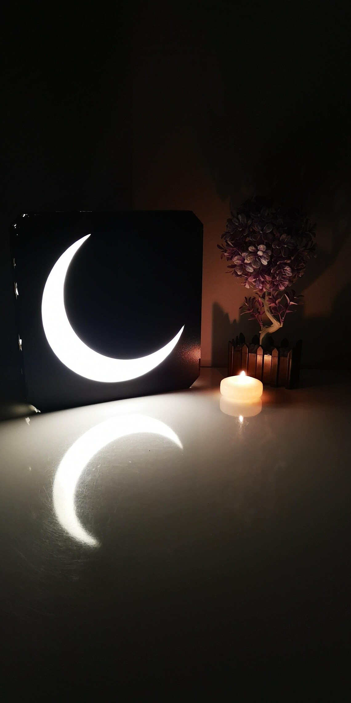 Moon - Illuminated Decoration Laser Cut Files - Etsy