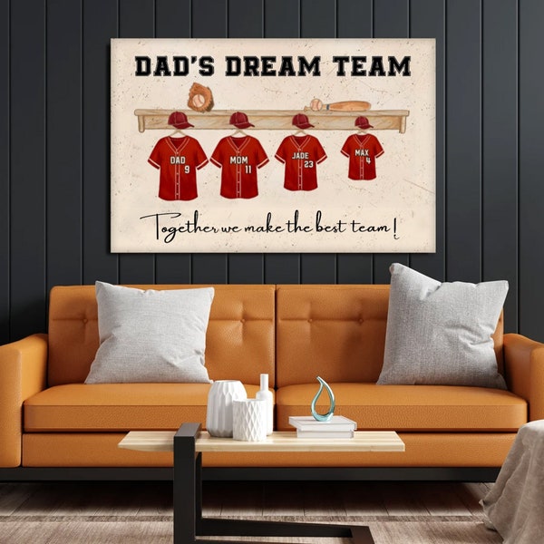 Baseball Family Sign - Etsy