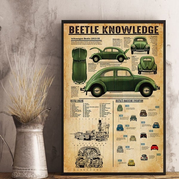 Vw Beetle Art - Etsy
