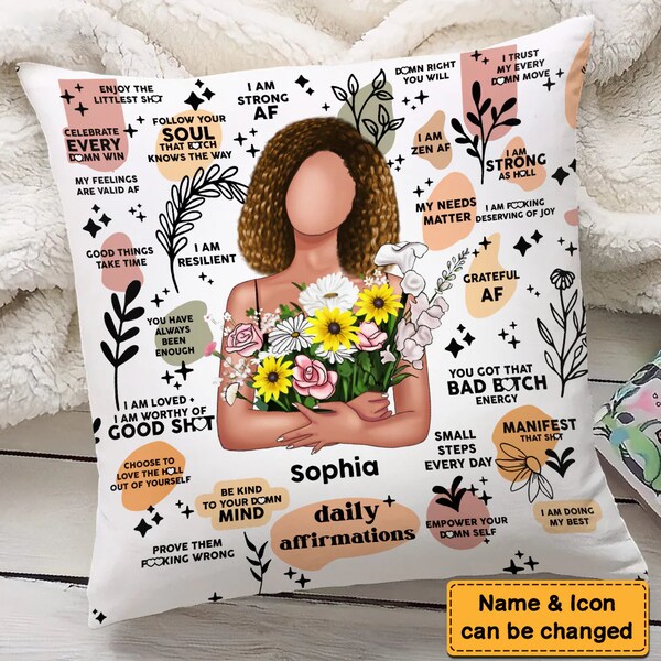 Inspirational Pillow - Etsy