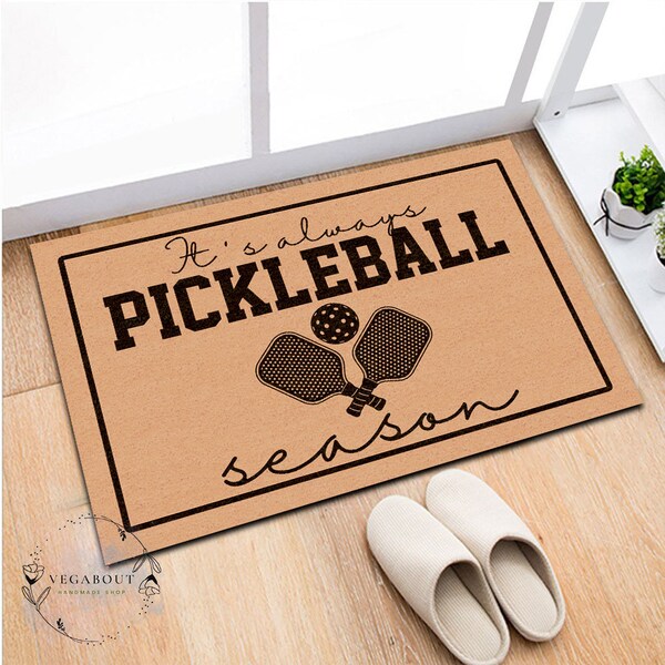 Pickleball Door Mats - Etsy
