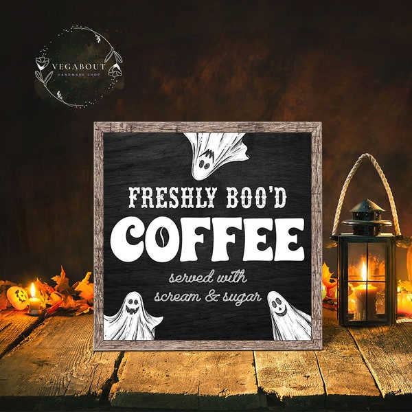 Coffee Boo Signs - Etsy