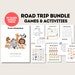Kids Travel Games Printable Kids Travel Activity Kids Activity Pack ...