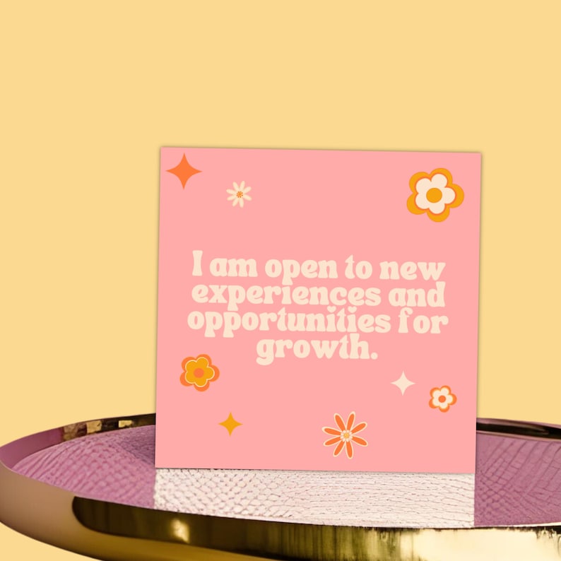 Positive Affirmation Cards Printable Card Deck 30 Daily Positive ...