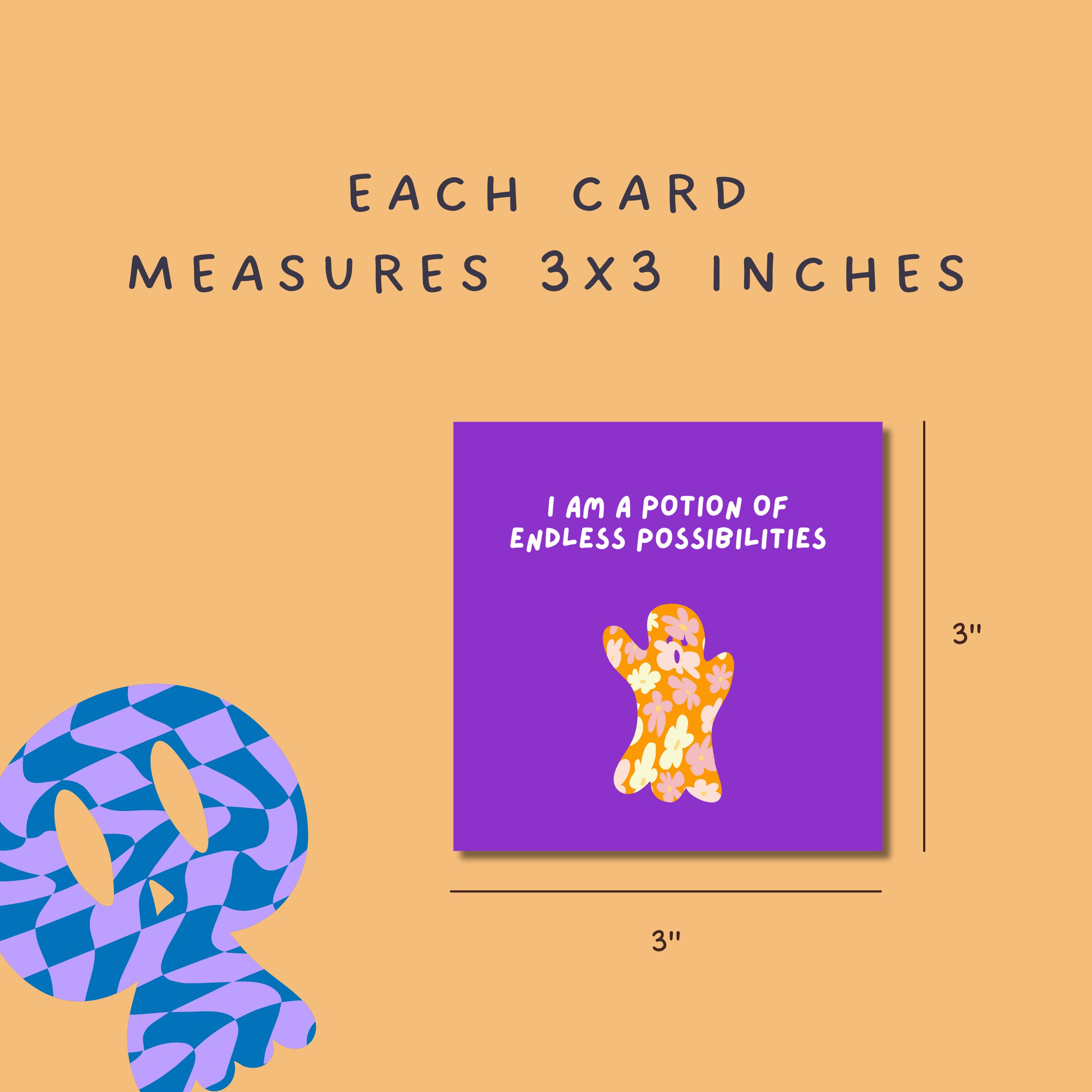 Halloween Affirmation Cards Printable Card Deck 30 Daily Positive ...