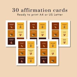 New Parent Affirmation Cards | 30 Printable Positive Affirmations | New ...