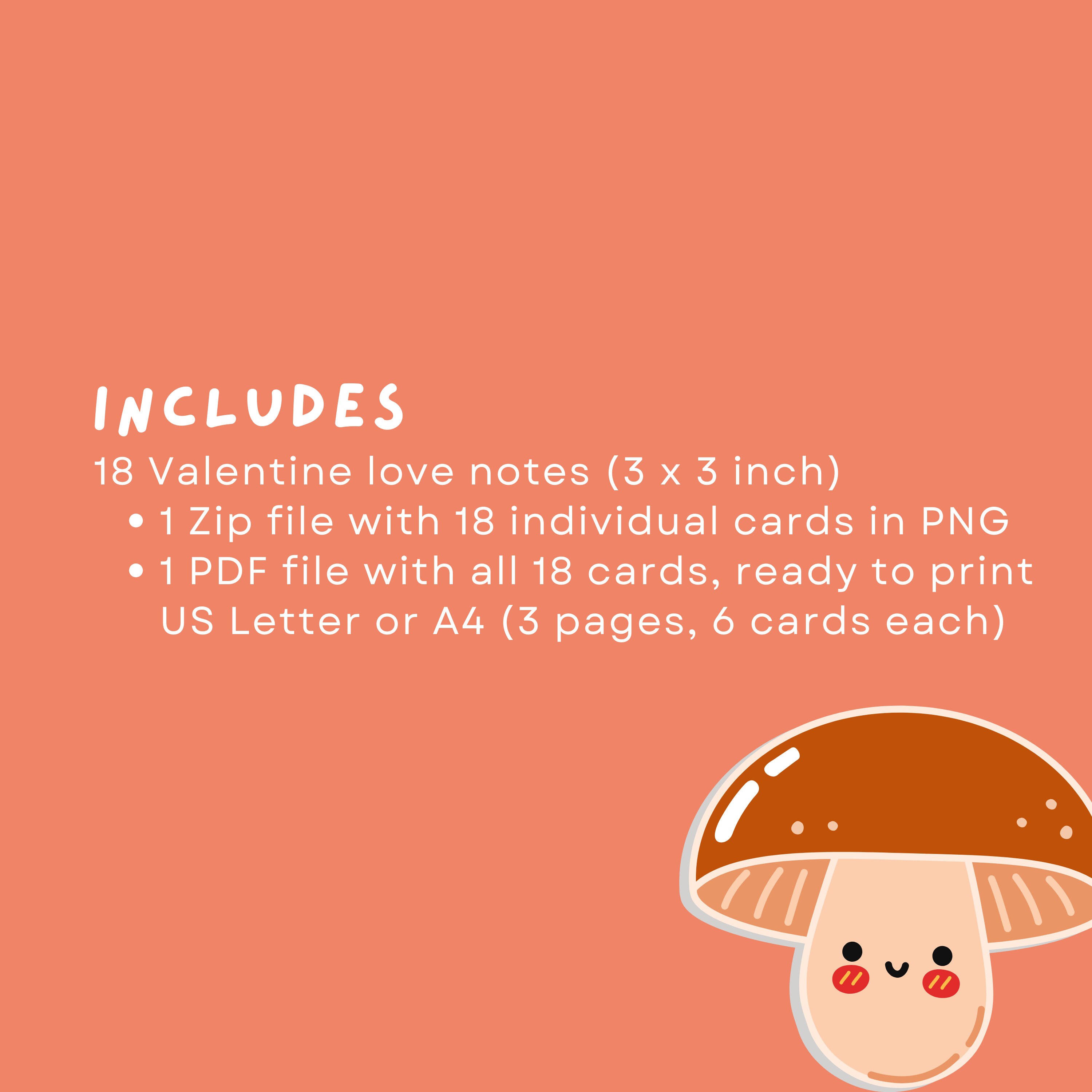 Printable Pun Valentine's Day Notes Valentine Love Puns Funny Valentine ...