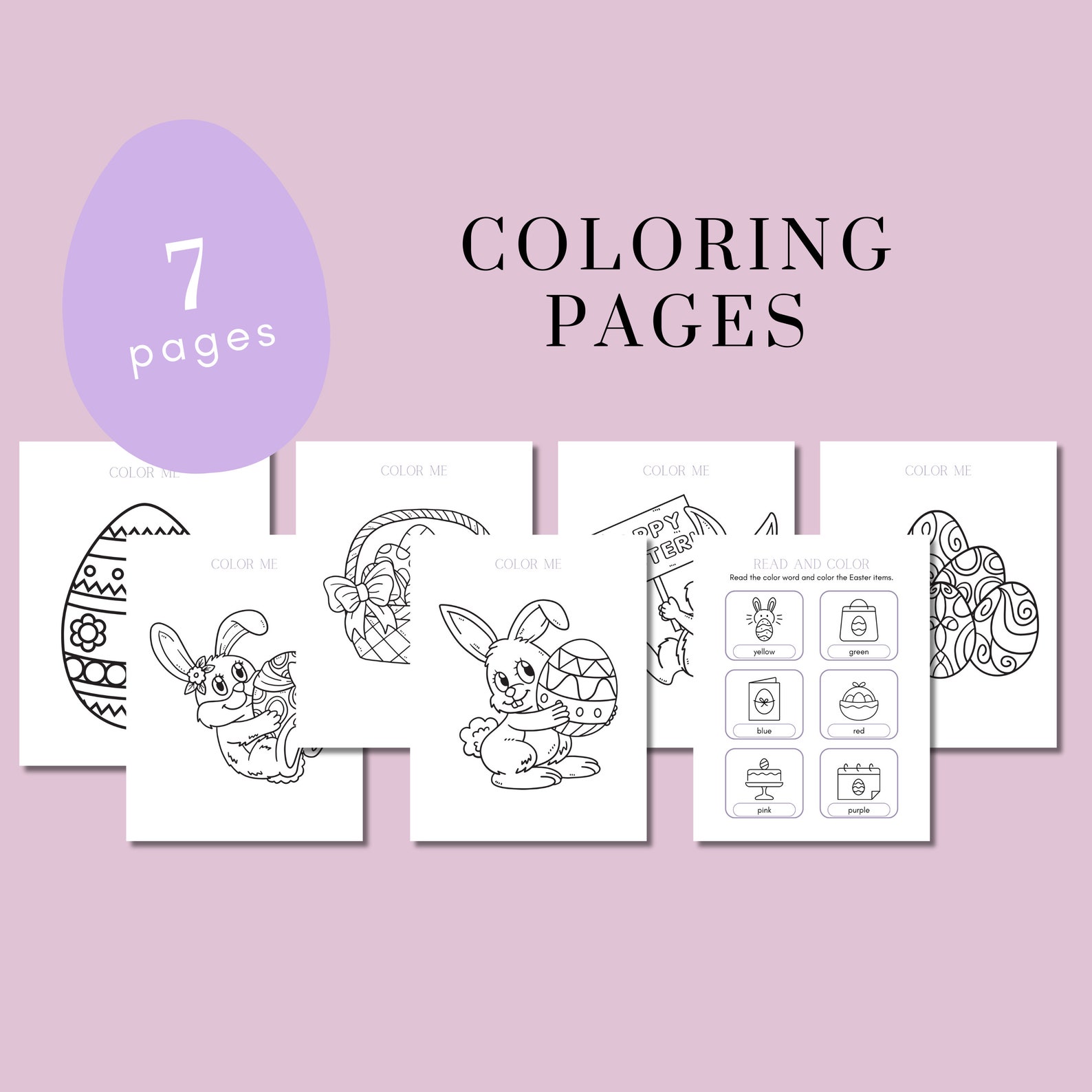 Easter Activity Book Easter Activity Pack Printable Activity Book ...