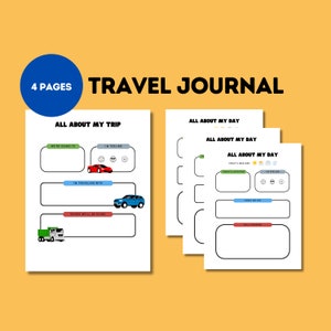 Kids Travel Games | Printable Kids Travel Activity | Kids Activity Pack ...