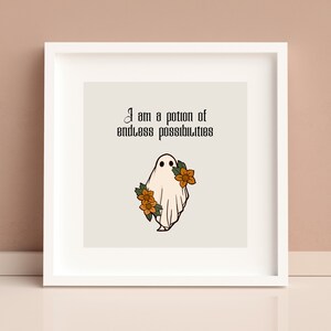 Halloween Affirmation Cards | Printable Card Deck 30 Daily Positive ...