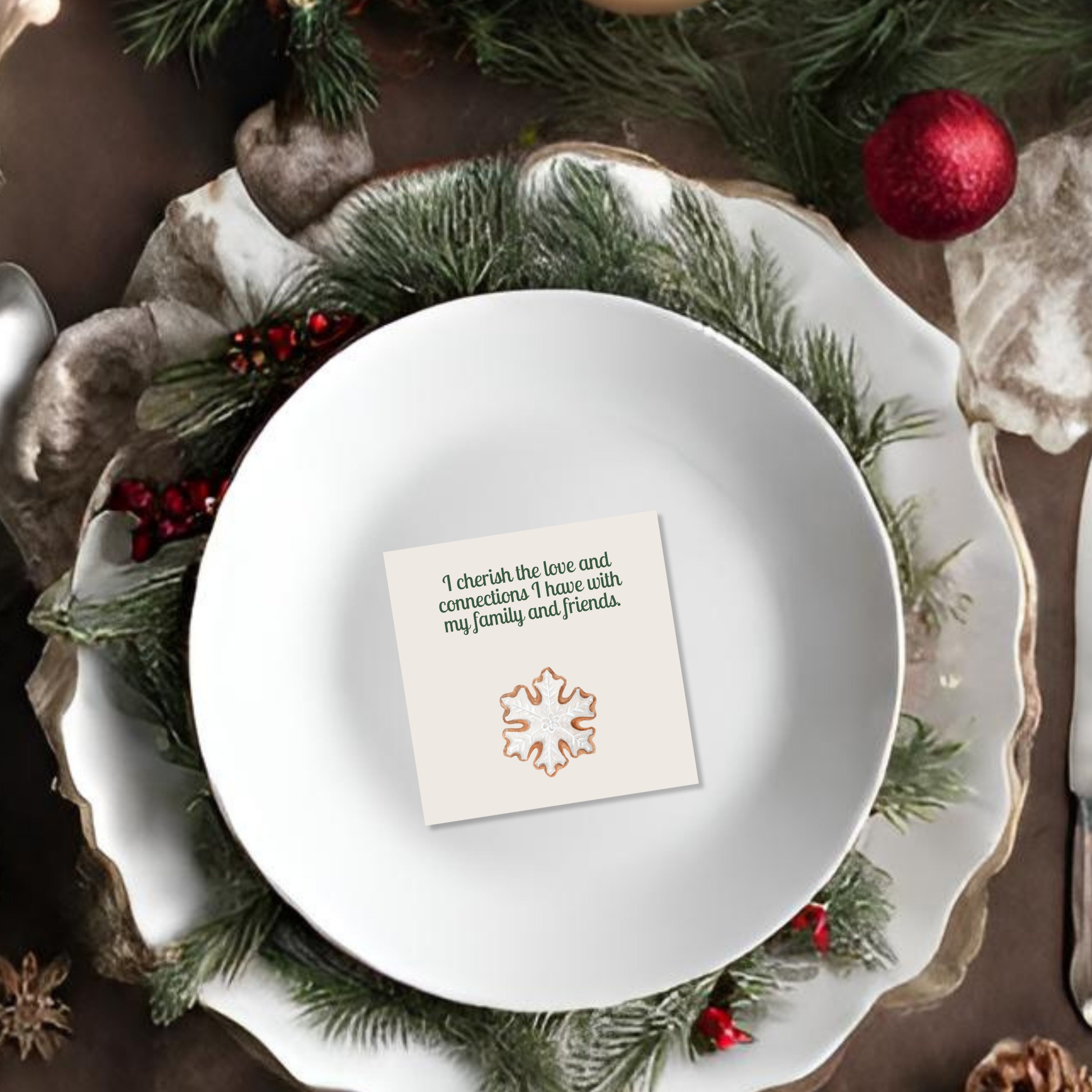 Holiday Affirmation Cards Printable Card Deck 30 Daily Positive ...