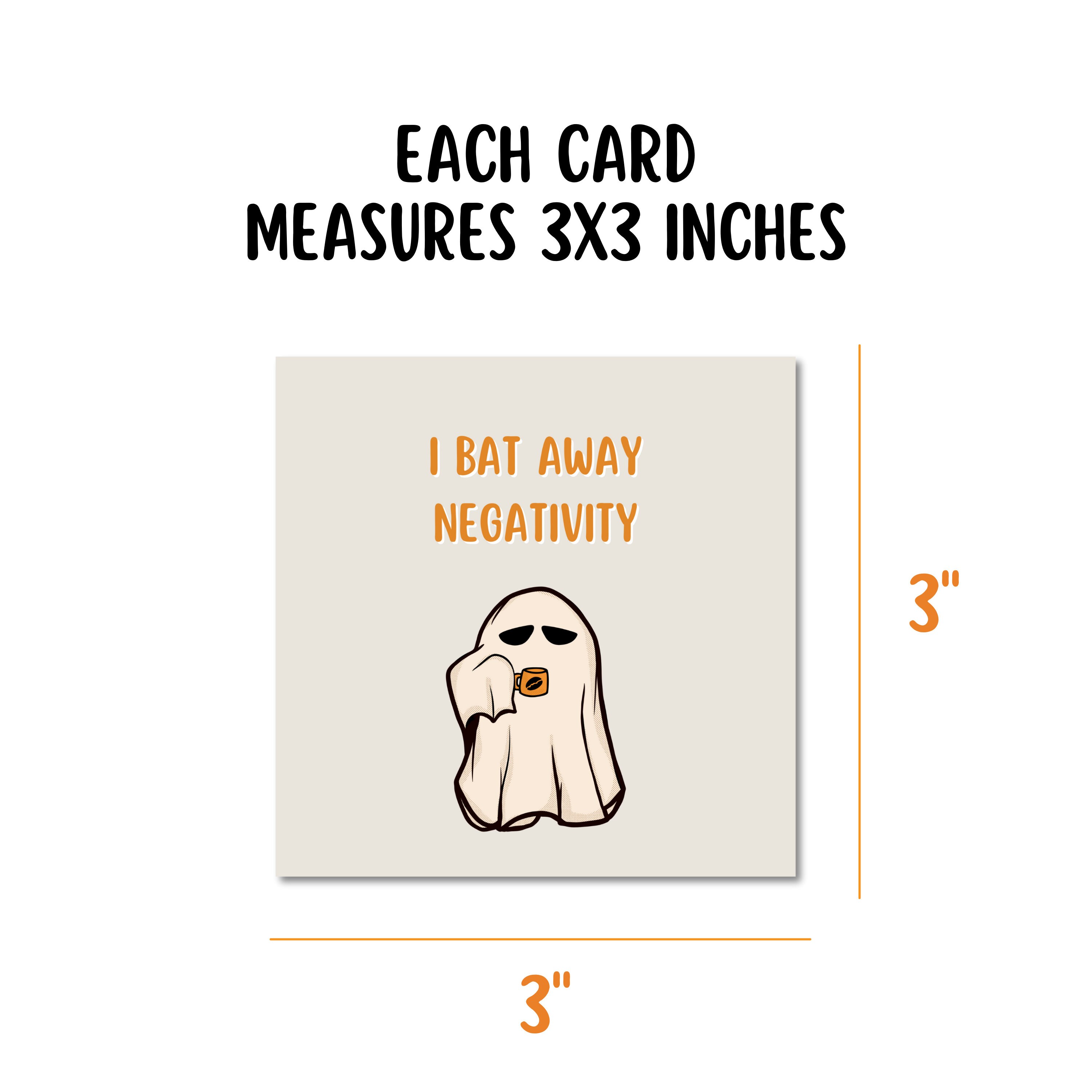 Halloween Affirmation Cards Printable Card Deck 30 Daily Positive ...