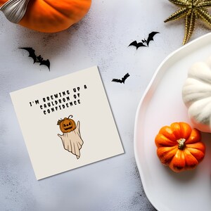 Halloween Affirmation Cards | Printable Card Deck 30 Daily Positive ...