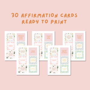 Teacher Affirmation Cards: Printable Positivity Gift (digital Download ...