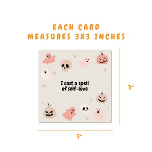 Halloween Affirmation Cards: 30 Printable Positive Quotes (digital ...