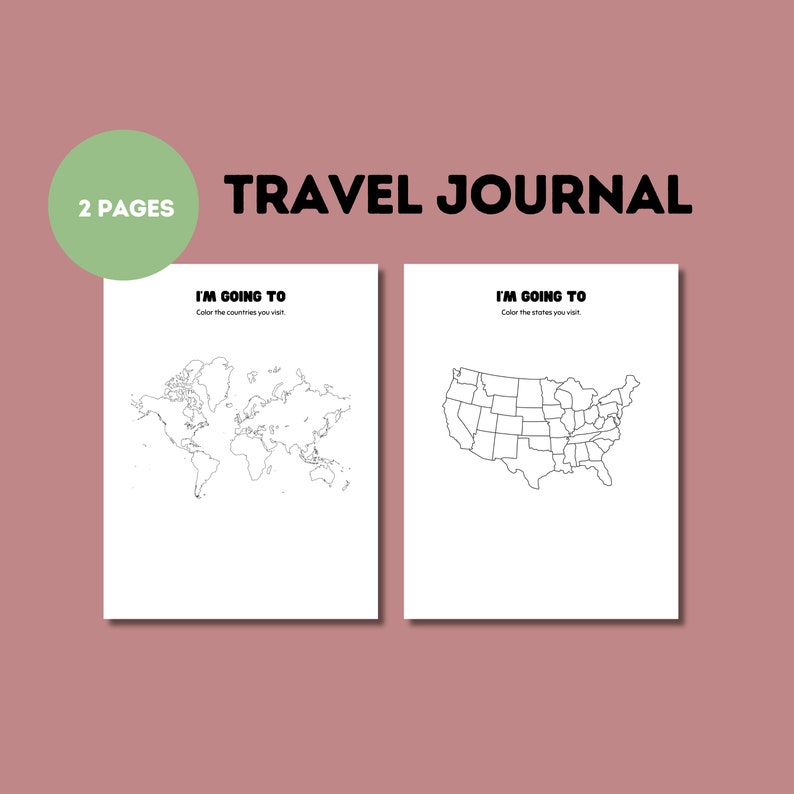 Kids Travel Games | Printable Kids Travel Activity | Kids Activity Pack ...