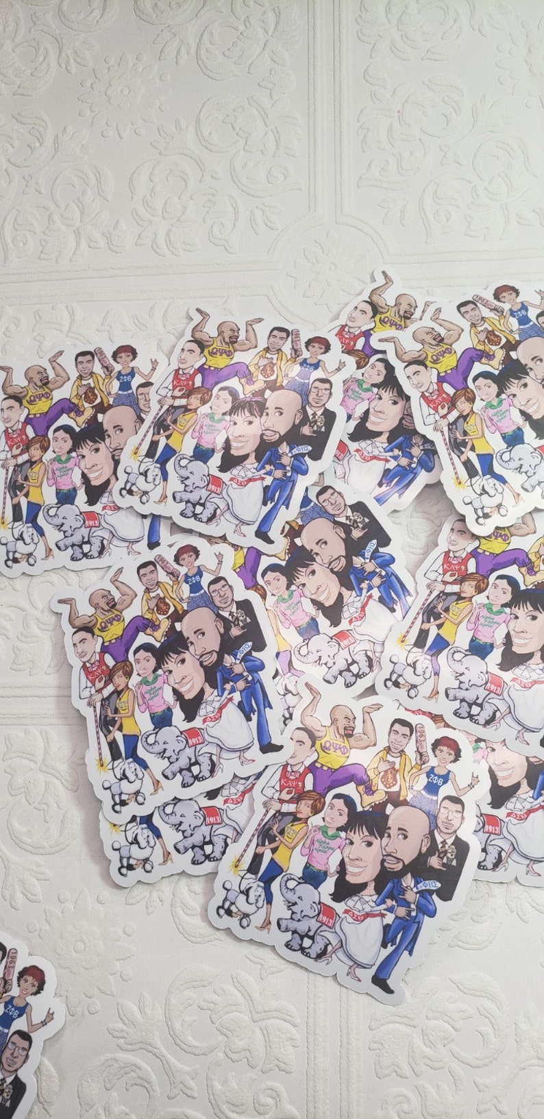 FRATERNITY & SORORITY INPSIRED Decal Stickers | Etsy