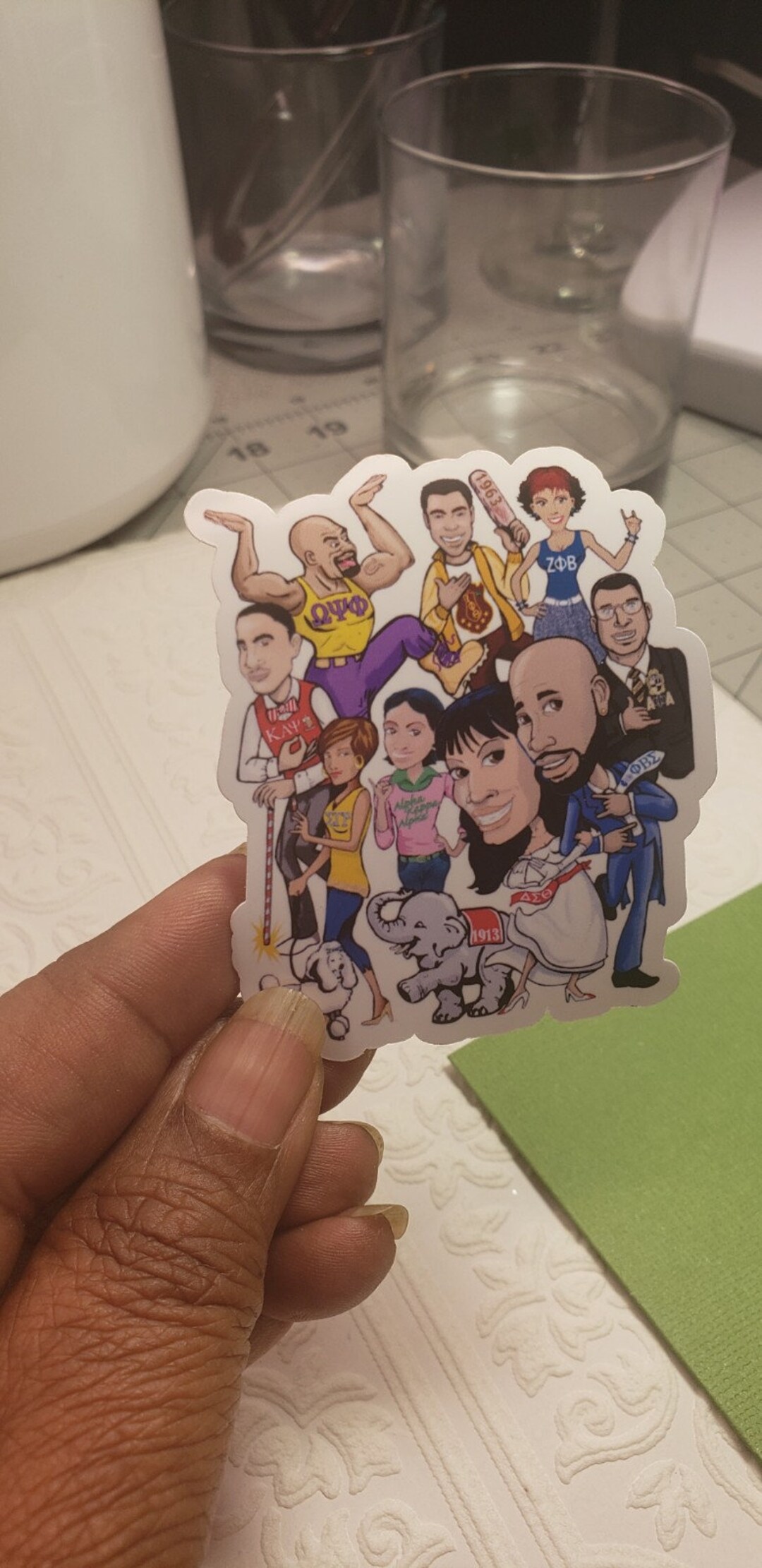 FRATERNITY & SORORITY INPSIRED Decal Stickers - Etsy