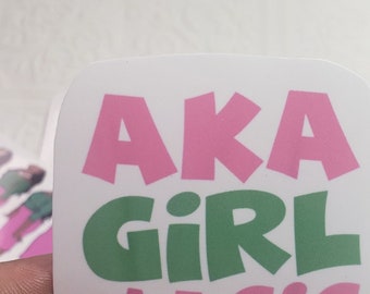AKA INSPIRED STICKER Decals - Etsy