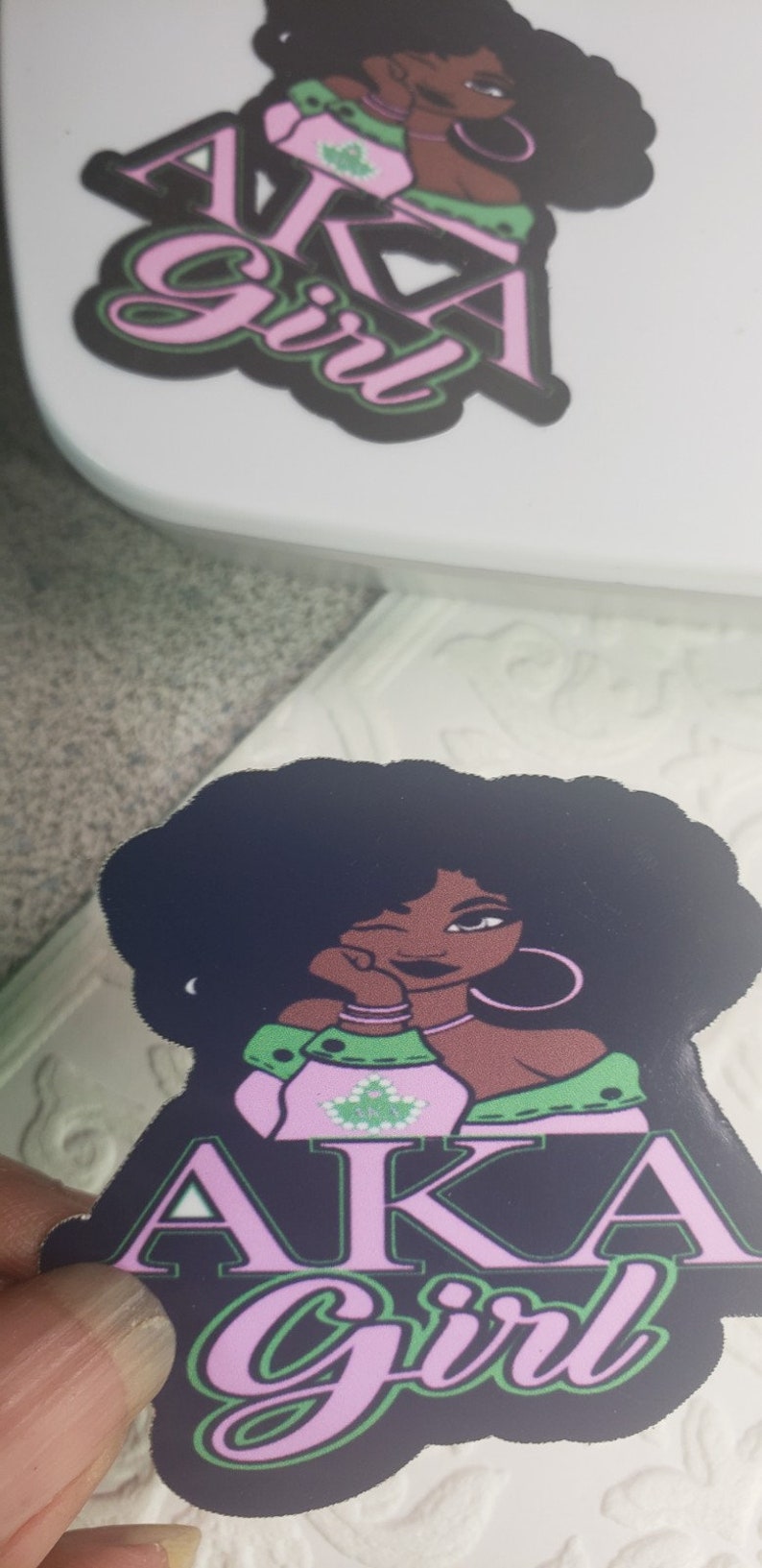 AKA INSPIRED STICKER Decals - Etsy