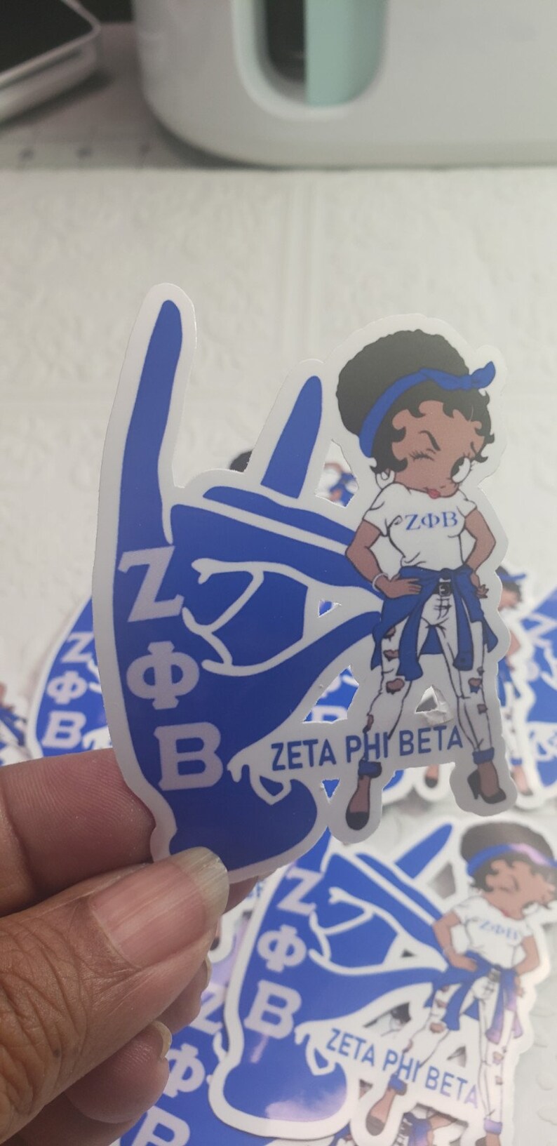 ZETA INSPIRED STICKER Decal - Etsy