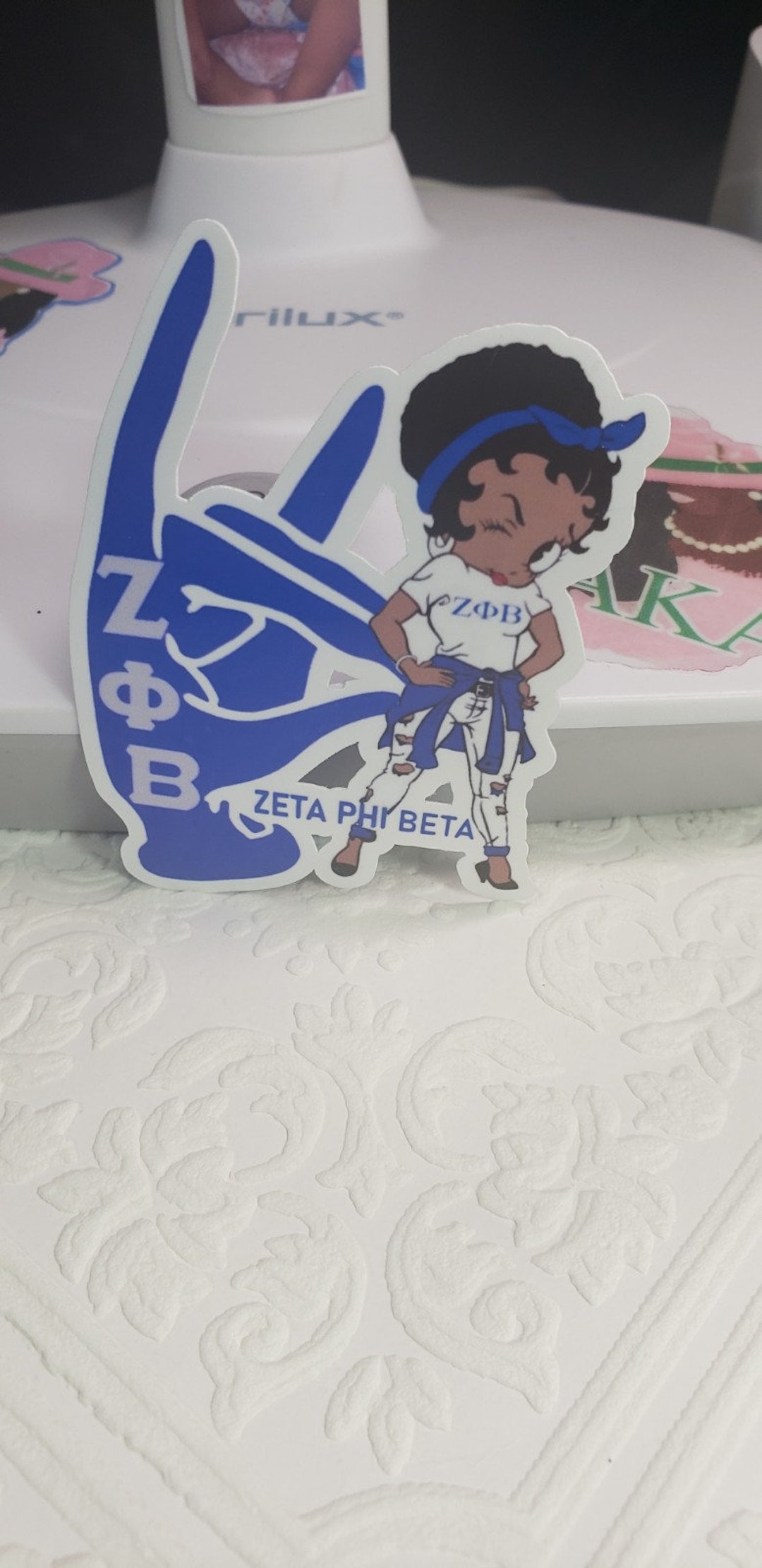 ZETA INSPIRED STICKER Decal - Etsy