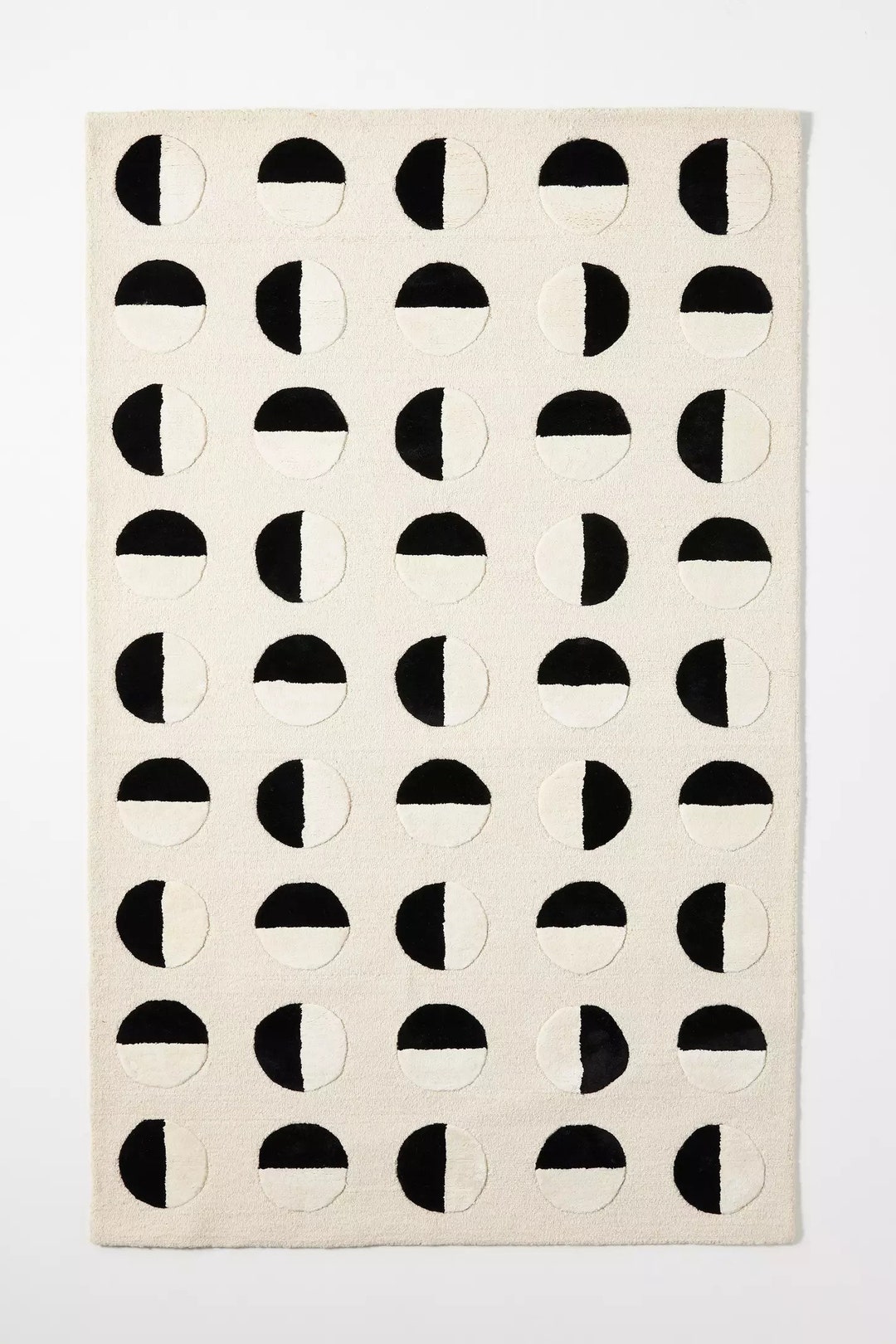 Area Rugs LUNAR Eclipse Hand Tufted Anthropologie Soft Wool Luxury ...