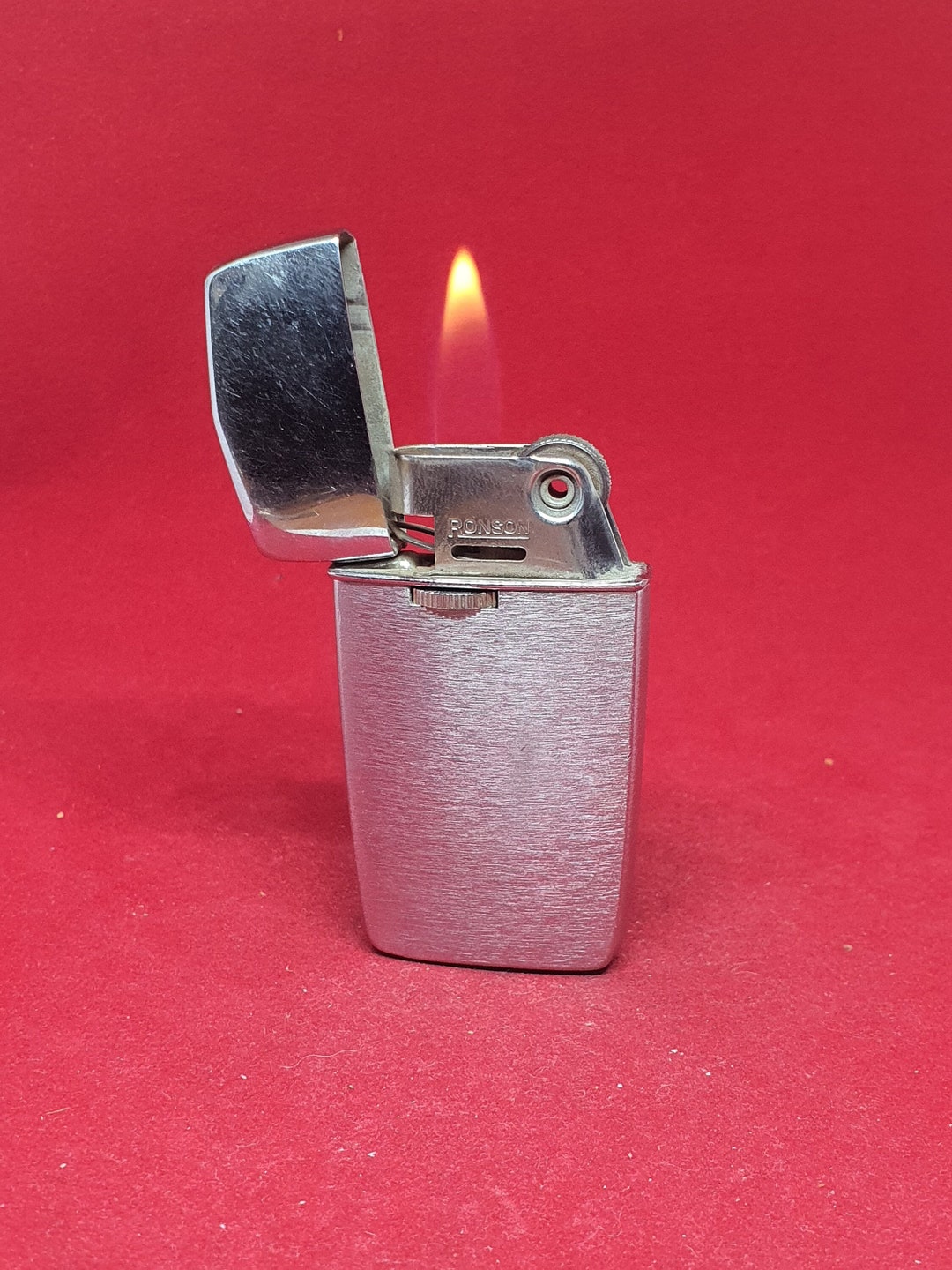 Vintage Ronson Varaflame Windlite Slim Butane Lighter - Etsy