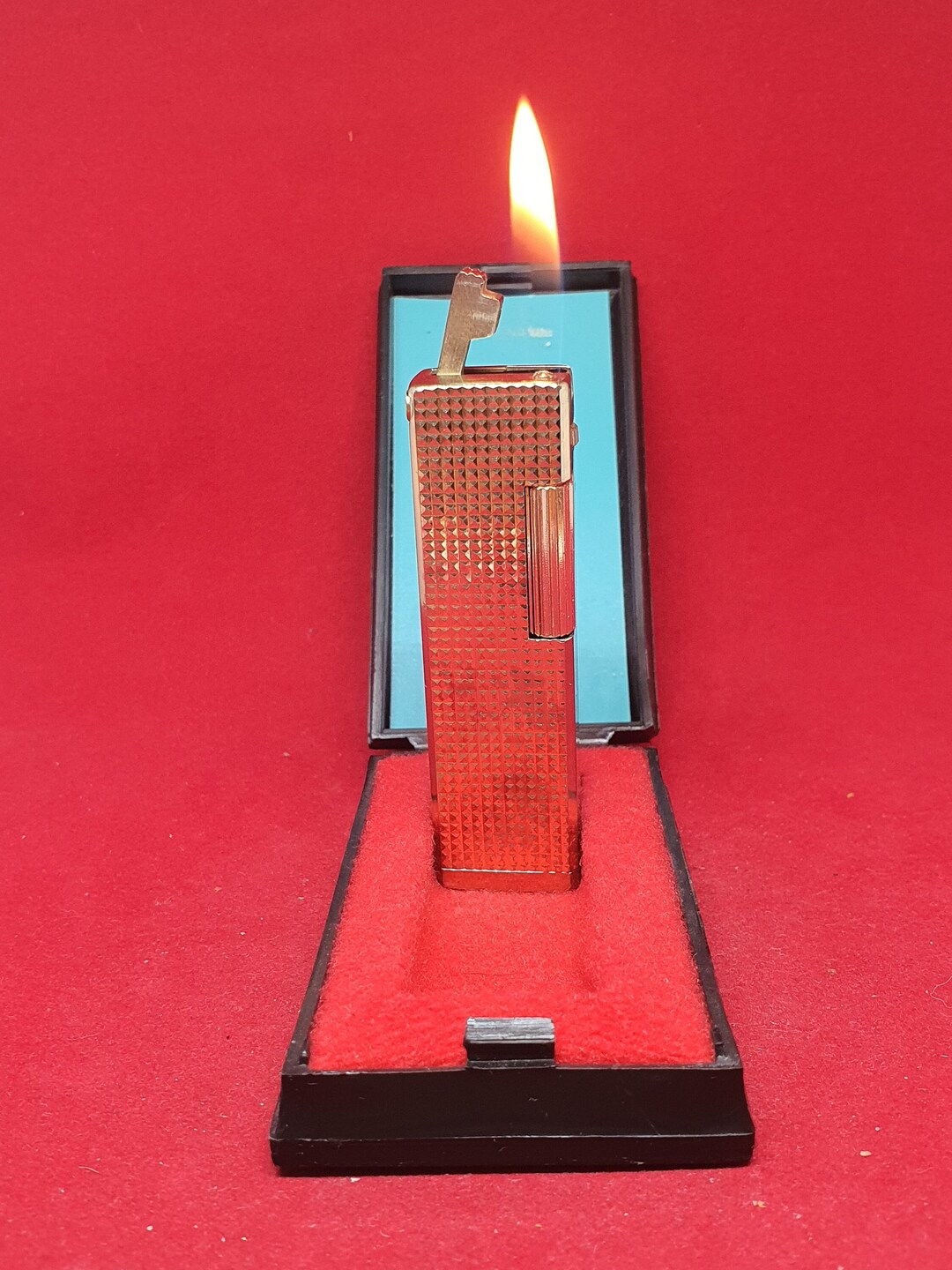 Retro Gold Tone Rolla Lighter Betty STAR With Orig. Box - Etsy