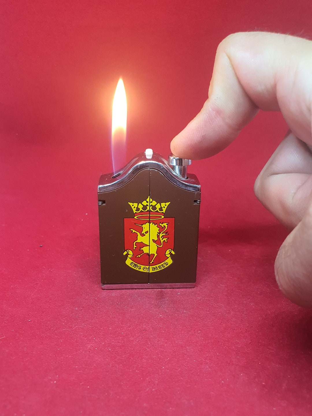 Vintage 80's Lighter CHAMP King of Darts Working - Etsy