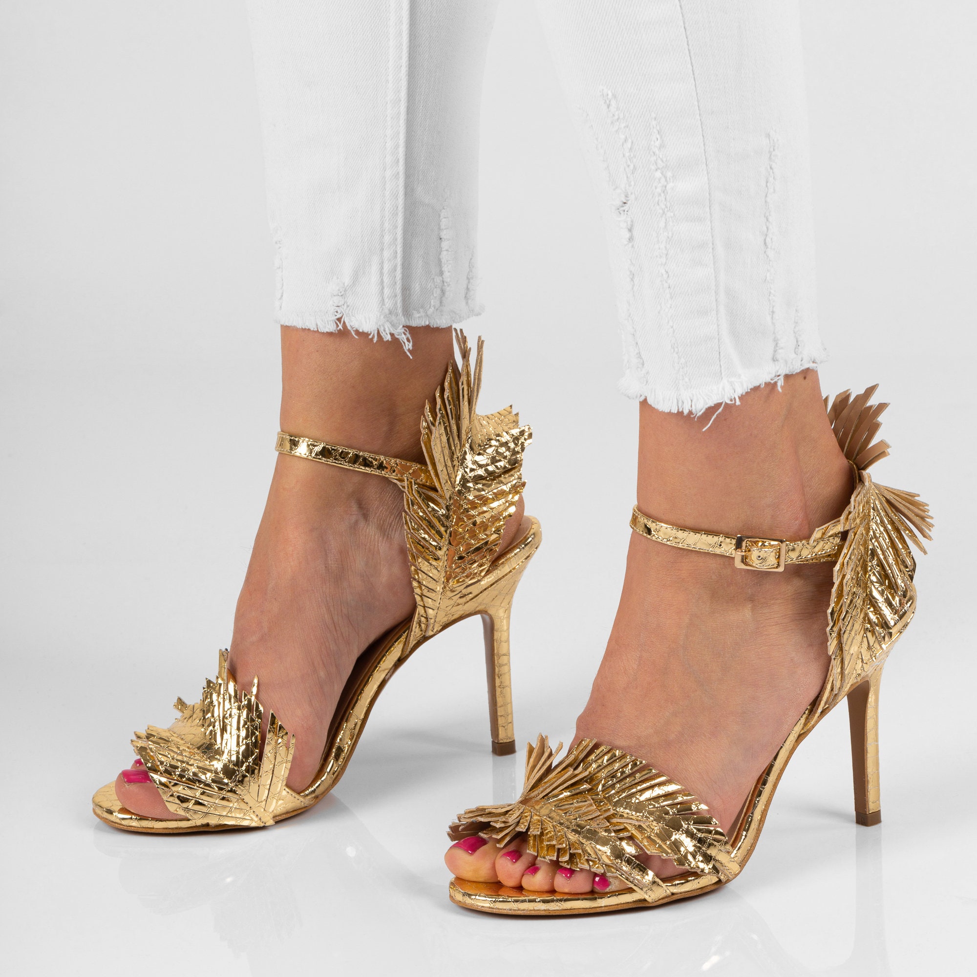Gold Heels For Prom