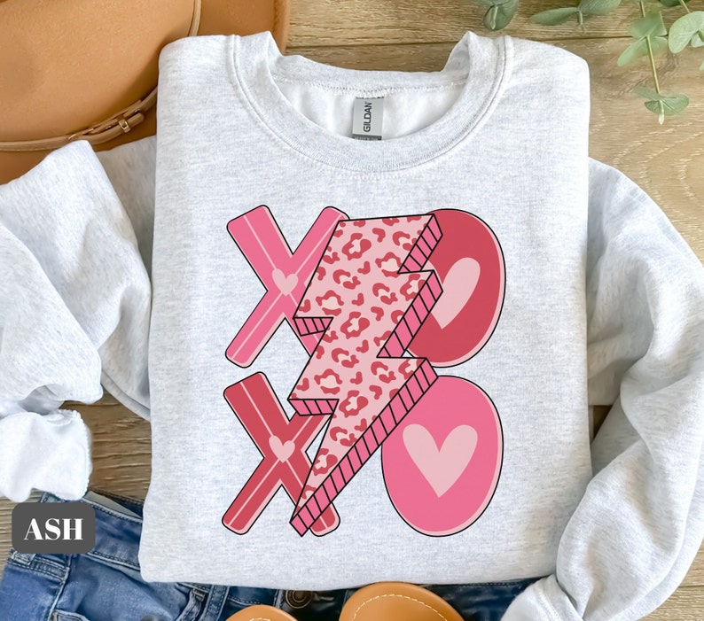XOXO Sweatshirt,women Love Sweatshirt,cupid Sweater,cute Valentines ...