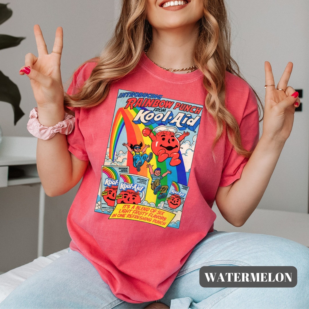 Kool Aid Retro Shirt,comfort Colors® Shirt,'84 Kids Vintage Shirt,cute ...