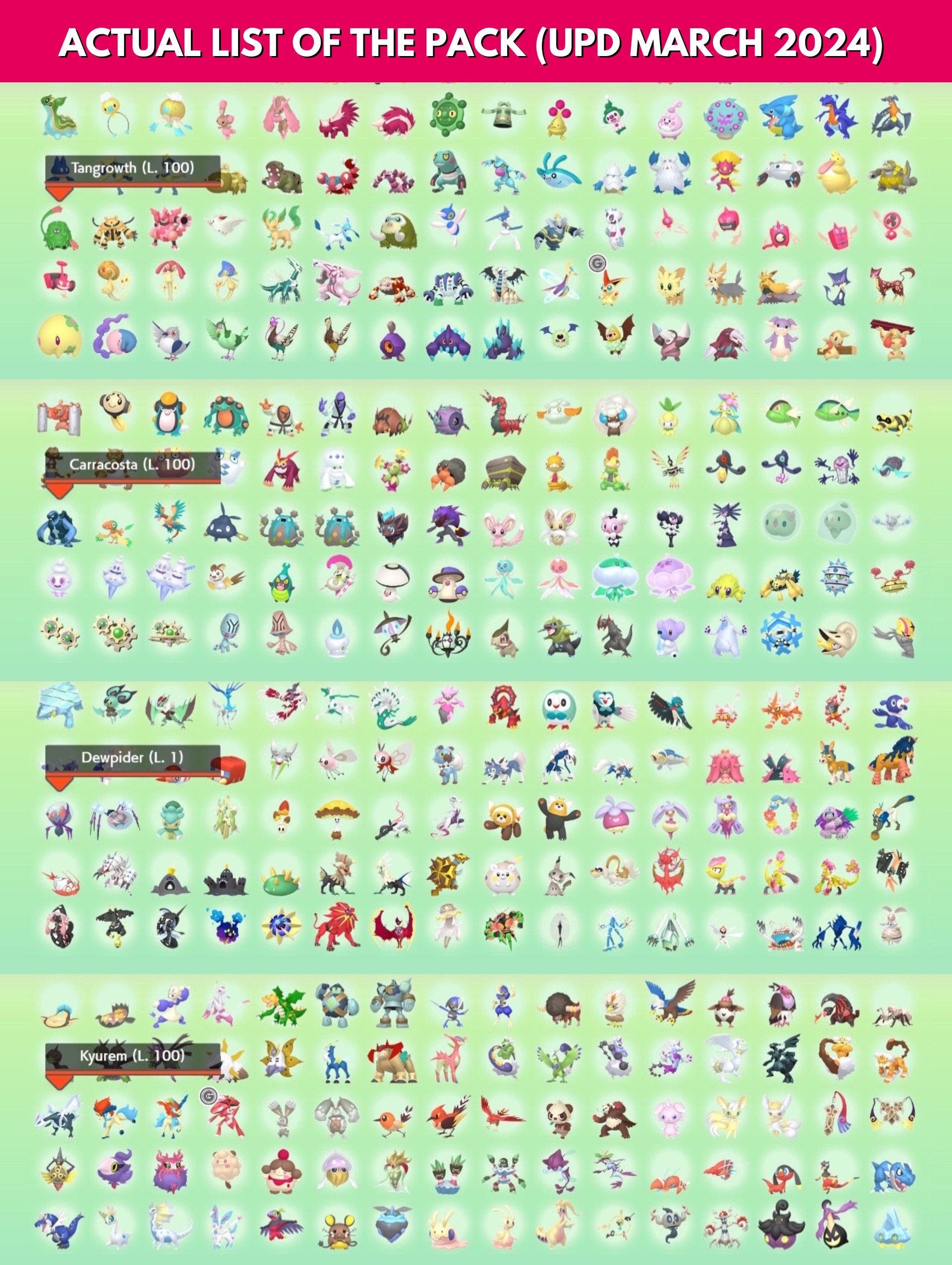 Generation 8 Galar Shiny Square Living Dex 750 Custom OT Name Pokémon ...