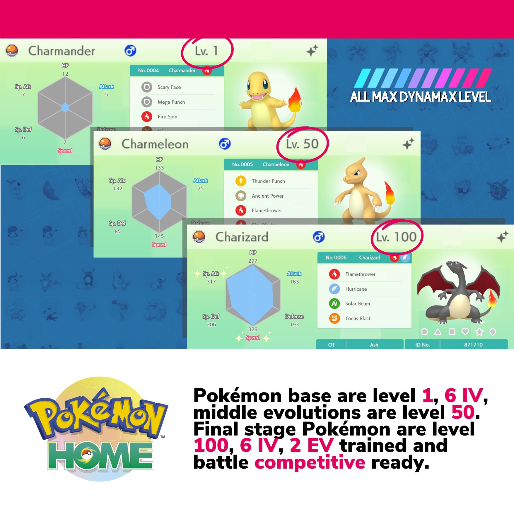 Generation 8 Galar Shiny Square Living Dex 750 Custom OT Name Pokémon ...