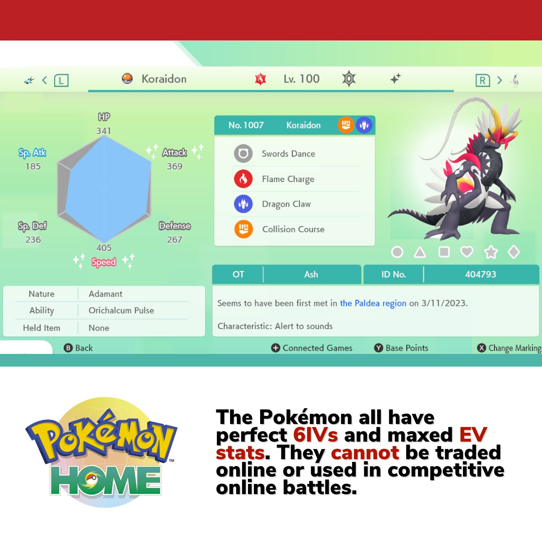 Pokémon HOME Shiny Locked Complete Collection Bundle Scarlet Violet ...