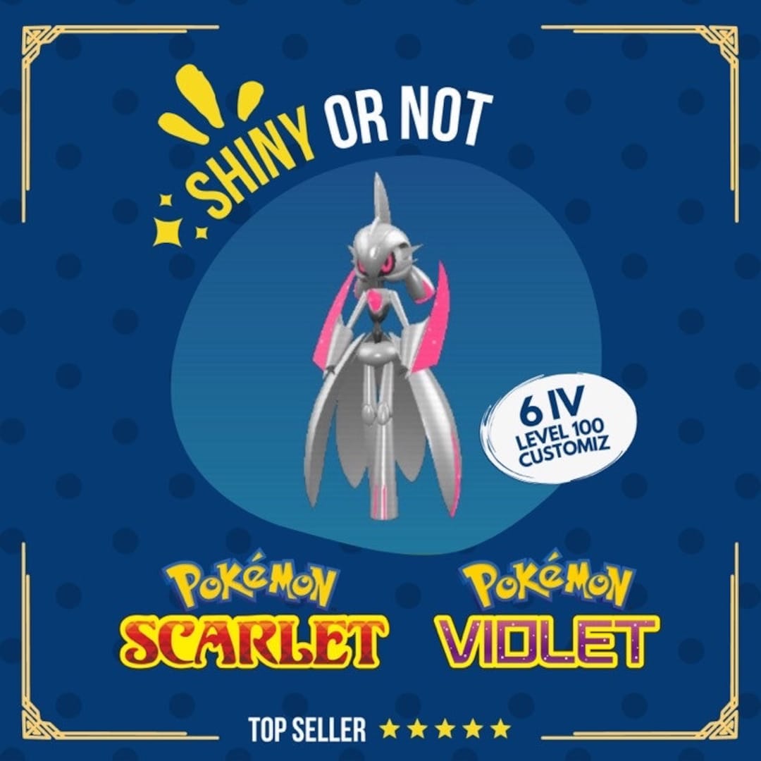 Iron Valiant Gallade Paradox Shiny or Non 6 IV Competitive Customizable ...