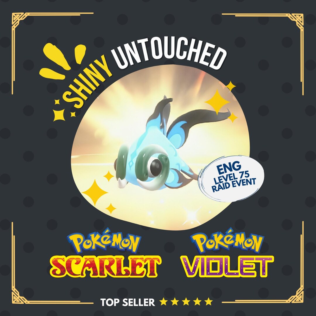 Chi-yu Shiny Event September 2025 Untouched IV Legit Pokémon Scarlet ...