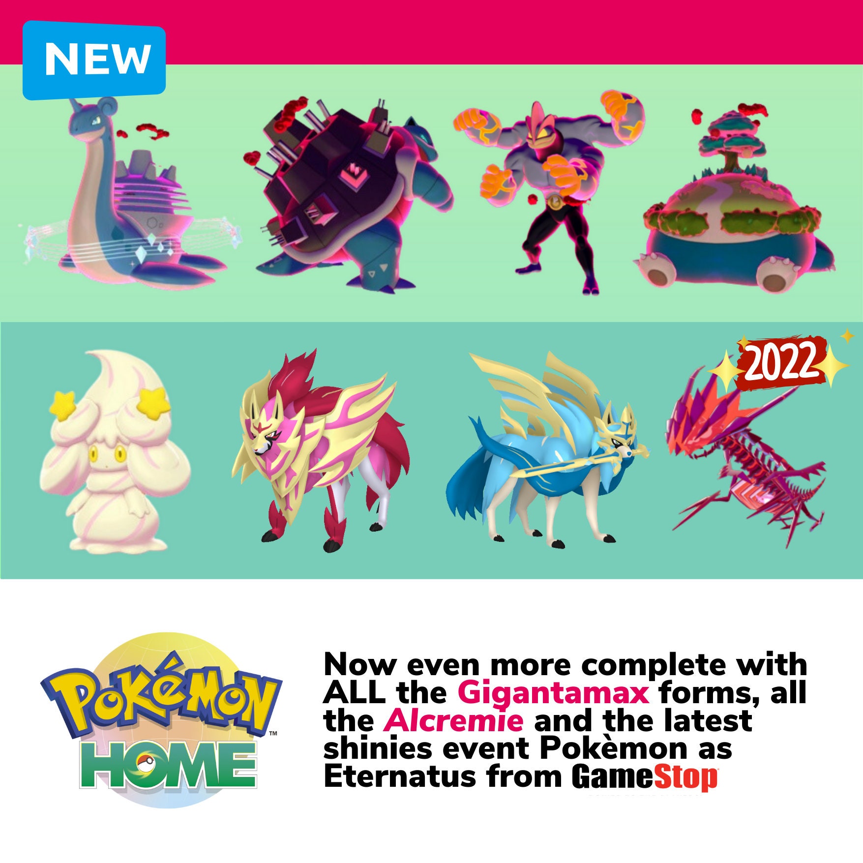 Generation 8 Galar Shiny Square Living Dex 750 Custom OT Name Pokémon ...
