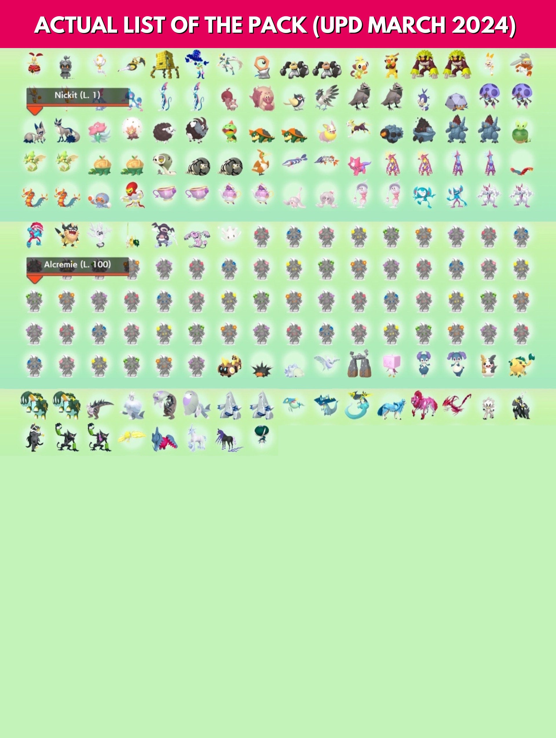 Generation 8 Galar Shiny Square Living Dex 750 Custom OT Name Pokémon ...