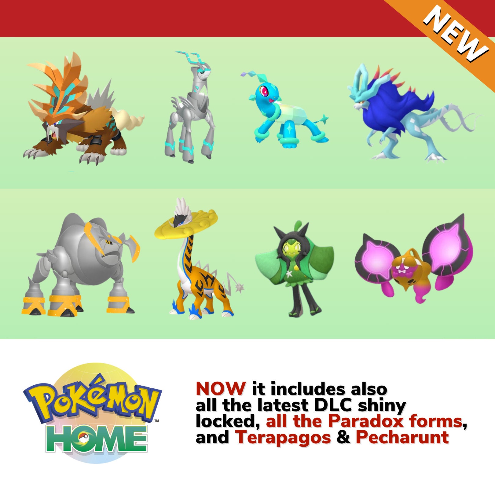 Pokémon HOME Shiny Locked Complete Collection Bundle Scarlet Violet ...