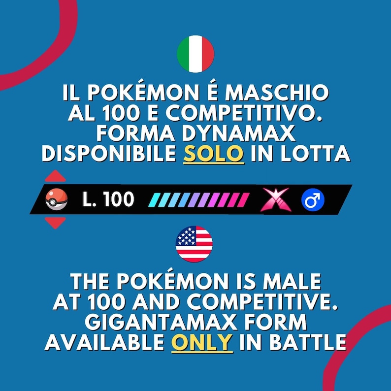 Melmetal Gigantamax Dynamax 6IV Pokemon Spada Scudo Sword Shield ...