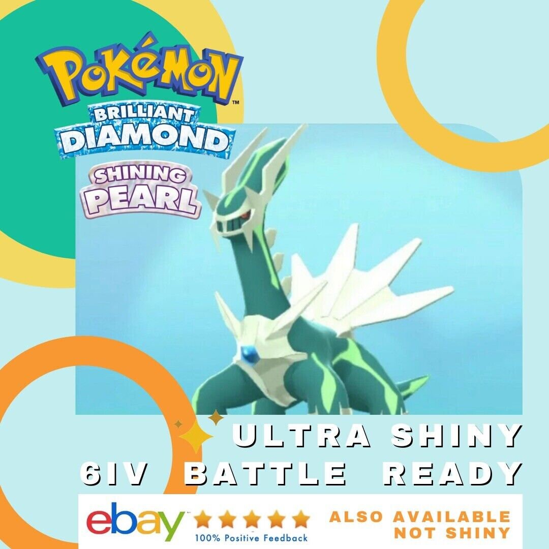 Dialga Ultra Shiny Battle Ready Pokémon Diamante Lucente Perla ...